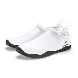 Venice Beach Damen Aquaschuh "Badelatsche, Badeschuhe, Badeschlappe, Wasserschuh, leichter Slipper", Gr. 42, schwarz-wei&szlig;, Obermaterial: 80% Neopren,