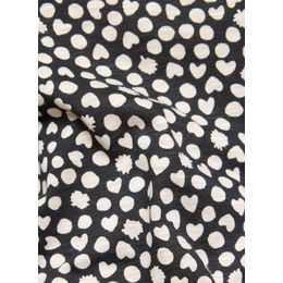 Rabe Damen Print-Shirt "T-Shirt", schwarz-wei&szlig;, Gr. 40, gemustert, 50% Baumwolle, 50% Viskose, Shirts