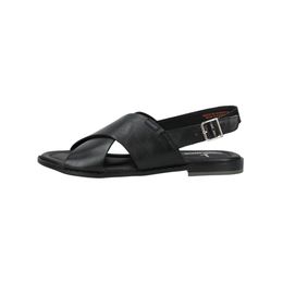Pikolinos Damen Riemchensandale "Pikolinos Sandalen Leder", Gr. 38schwarz, schwarz, Leder, Schuhe