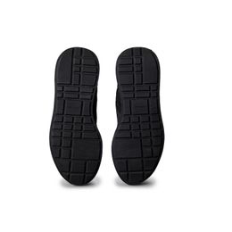 Damen Sneaker "RETRO RUNNER ESS MIX MAT", Calvin Klein Jeans, Gr. 40schwarz, wei&szlig;, Leder, Textil, unifarben mit Farbeinsatz, Schuhe, Schn&uuml;rschuh,