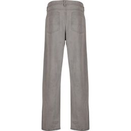 Urban Classics Herren Bequeme Jeans "Urban Classics Straight Fit Denim", grau, Gr. 40, unifarben, 100% Baumwolle, Jeans