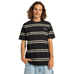 DC Shoes Herren T-Shirt "Portside Stripe", schwarz, Gr. XS, Obermaterial: 100% Walkfrottier;, Shirts