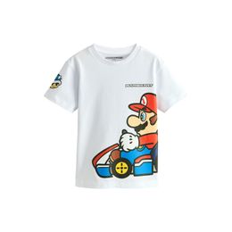 next T-Shirt 'Mario' Jungen Gr&ouml;&szlig;e 176 nude / blau / rot / wei&szlig;
