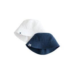next Hut Jungen Gr&ouml;&szlig;e 49/50 navy / wei&szlig;