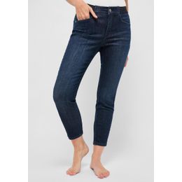 Angels Damen 7/8-Jeans "ORNELLA SPORTY", blau, Gr. 34, Denim/Jeans, Obermaterial: 92% Baumwolle, 6% Polyester, 2% Elasthan, Jeans, 7/8-L&auml;nge, Slim