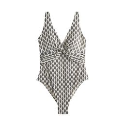 next Badeanzug Damen Gr&ouml;&szlig;e 5XL creme / schwarz
