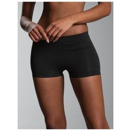 TRIGEMA Damen Panty "TRIGEMA H&uuml;ft-Shorty", Gr. L, schwarz, 90% Polyamid, 10% Elastan, Unterhosen