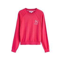 next Pullover Damen Gr&ouml;&szlig;e XS rot / wei&szlig;