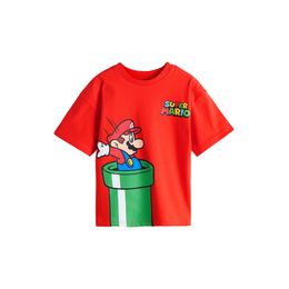 next T-Shirt 'Mario Gaming' Jungen Gr&ouml;&szlig;e 98 nude / blau / gr&uuml;n / rot