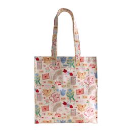 Cath Kidston Shopper Damen Gr&ouml;&szlig;e One Size creme / himmelblau / rosa / rot