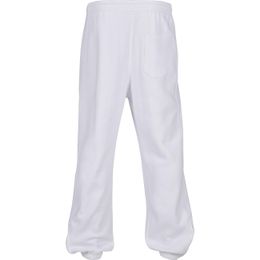Urban Classics Herren Jogginghose "Urban Classics Herren Sweatpants"wei&szlig;, Gr. XXXL, unifarben, 65% Baumwolle, 35% Polyester, Hosen