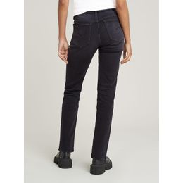 G-Star Raw G-STAR Damen 5-Pocket-Jeans "Strace Straight Jeans"worn in schwarz moon, Gr. 29, Obermaterial: 98% Baumwolle, 2% Elasthan, Jeans