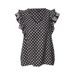 V&eacute;ro Moda Vero Moda Bluse 'VMSIMI SAVANNA' Damen Gr&ouml;&szlig;e L schwarz / wei&szlig;