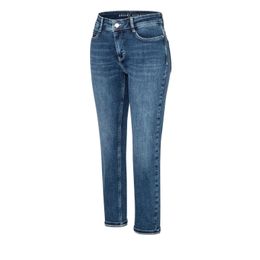 MAC Damen 7/8-Jeans "DREAM cropped auth."blau moon basic wash, Gr. 38, Denim/Jeans, Obermaterial: 94% Baumwolle, 4% Elastomultiester, 2% Elasthan,