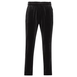TRIGEMA Damen Jerseyhose "TRIGEMA Nicki Hose mit praktischen Eingrifftaschen", schwarz, Basic, Gr. S, Jersey, 80% Baumwolle, 20% Polyester, Hosen