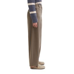 Marc O'Polo MARC O'POLO Damen Chinohose "aus Premium TENCEL Lyocell", braun, Gr. 40, unifarben, Twill, Obermaterial: 98% Lyocell, 2% Elasthan, Hosen
