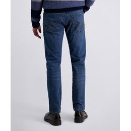 Pierre Cardin Herren 5-Pocket-Jeans "PC-Lyon"ocean blau used, Gr. 31, Denim/Jeans, Obermaterial: 84% Baumwolle, 14% Polyester, 2% Elasthan, Jeans,