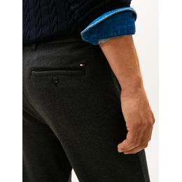 Tommy Hilfiger Herren Stoffhose "HARLEM TWO TONE", grau, Gr. 40, Web, Obermaterial: 100% Baumwolle, Hosen, Pique, tapered fit