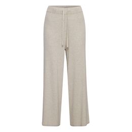 oxmo Damen Stoffhose "Stoffhose OXRie", beige, Gr. XXL, Obermaterial: 80% Viskose CV. 20% Nylon NY., Hosen