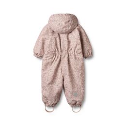 Wheat Kinder Jumpsuit "Wheat Snowsuit Adi", rosa, Gr. 74, unifarben, 100% Nylon, Overalls