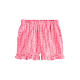 next Shorts 'Gingham' Damen Gr&ouml;&szlig;e 38 himbeer / wei&szlig;