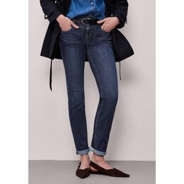 Street One Damen Comfort-fit-Jeans, blau, Gr. 31, unifarben, Jeans, 78% Baumwolle, 21% Polyester, 1% Elasthan, Jeans, 4-Pocket Style