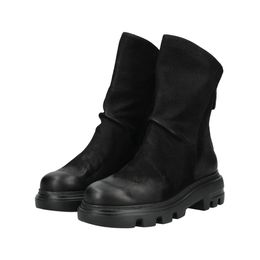 Paul Green Damen Stiefelette "Paul Green Stiefelette Nubukleder", Gr. 40,5, schwarz, Nubukleder, Schuhe