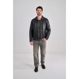 Freaky Nation Herren Lederimitatjacke "T-2223-2703-B", schwarz, Gr. 4XL, Oberstoff: 100% Polyester. Futter: 100% Polyester, Jacken