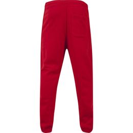 Urban Classics Herren Jogginghose "Urban Classics Herren Sweatpants"rot, Gr. L, unifarben, 65% Baumwolle, 35% Polyester, Hosen