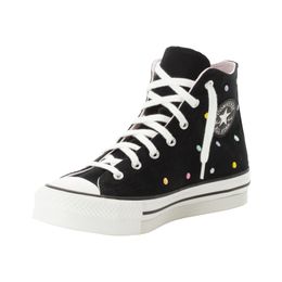 Sneaker Converse "CHUCK TAYLOR ALL STAR EVA LIFT", M&auml;dchen, Gr. 39, wei&szlig; (schwarz, vintage wei&szlig;, egret), Synthetik, Textil, Schuhe Sneaker