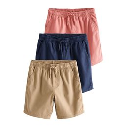 next Shorts Jungen Gr&ouml;&szlig;e 104 beige / blau / pink