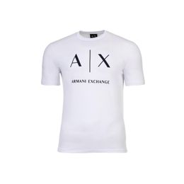 Armani Exchange Herren T-Shirt "T-Shirt T-SHIRT 1er Pack", wei&szlig;, Gr. XXL, Obermaterial: 100% Baumwolle CO., Shirts