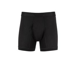 TRIGEMA Herren Schl&uuml;pfer "TRIGEMA Unterhose Feinripp im Doppelpack", Gr. 7, schwarz, 100% Baumwolle (Bio-Baumwolle kbA), Unterhosen