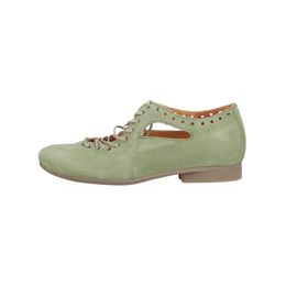 Think! THINK Damen Schn&uuml;rschuh "Think Halbschuhe Leder", Gr. 39gr&uuml;n, Leder, Schuhe
