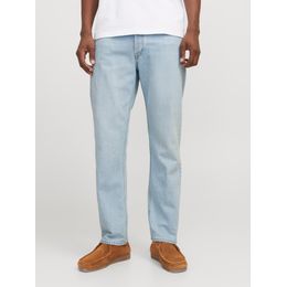 Jack & Jones JACK & JONES Herren Loose-fit-Jeans "JJICHRIS JJORIGINAL SBD 921 SN", blau, Gr. 29, leichte Abriebeffekte, Denim/Jeans, Obermaterial: 100% Baumwolle,