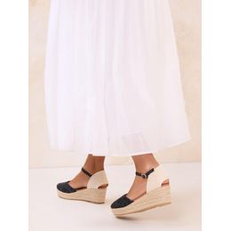 Lipsy Espadrilles Damen Gr&ouml;&szlig;e 37 beige / schwarz