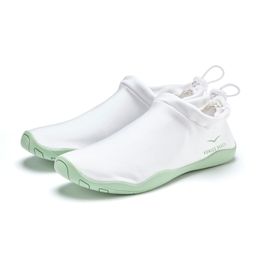 Venice Beach Damen Aquaschuh "Badelatsche, Badeschuhe, Badeschlappe, Wasserschuh, leichter Slipper", Gr. 36, gr&uuml;n, Obermaterial: 80% Neopren, 20%