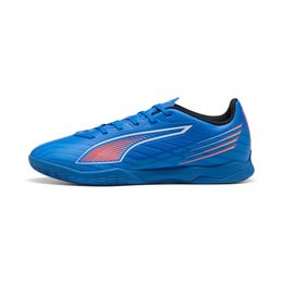 Puma Herren Fu&szlig;ballschuh "ULTRA 6 PLAY IT", Gr. 45, wei&szlig;, Synthetik, Schuhe, f&uuml;r Halle und Stra&szlig;e, mit leichter Gummilaufsohle, Schn&uuml;rverschluss