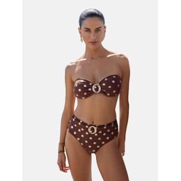 Love & Roses Bikinitop Damen Gr&ouml;&szlig;e 115 beige / braun