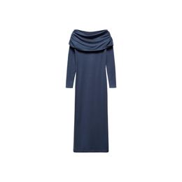 Mango Kleid 'Giselle' Damen Gr&ouml;&szlig;e 38 taubenblau Winterkleid
