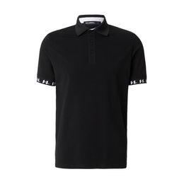 K by KARL LAGERFELD Karl Lagerfeld Poloshirt Herren Gr&ouml;&szlig;e L schwarz / wei&szlig;