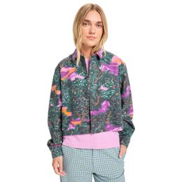 Quiksilver Damen Langarmshirt "Gemuroh"trekking hidden gem qsw, Gr. S, Obermaterial: 100% Baumwolle., Shirts