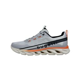 Bugatti Herren Sneaker "Bugatti Sneaker Textil", Gr. 42, wei&szlig;, Textil, Schuhe