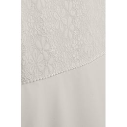 DANAMADE M&auml;dchen Partykleid "DANAMADE Dresses M&auml;dchenkleid", wei&szlig;, Gr. 128, Oberteil: 95% Polyester, 5% Elasthan. Rock: 100% Polyester. Futter: