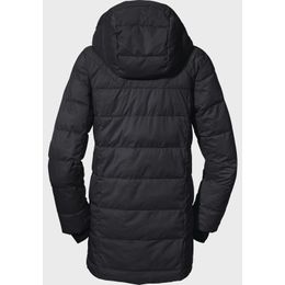 Sch&ouml;ffel SCH&Ouml;FFEL Damen Parka "Insulated Parka Boston L", schwarz, Gr. 38, Oberstoff : Aussenseite: 100% Polyester (Membran: Polyurethan) Futter : 100%