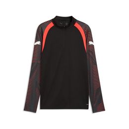 Puma Herren T-Shirt "individualFINAL Fu&szlig;balltop Herren", schwarz, Gr. L, bedruckt, Obermaterial: 100% Polyester. Einsatz: 100% Polyester, Shirts