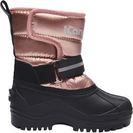 Kangaroos Damen Winterstiefel "K-Shell II Metallic", Gr. 28, rosa, Synthetik, Textil, Schuhe, Snowboots, Winterboots, Winterschuhe, gef&uuml;ttert und