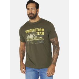 Jan Vanderstorm Herren Rundhalsshirt "T-Shirt BALVAR", gr&uuml;n, Gr. L, Obermaterial: 100% Baumwolle CO., Shirts