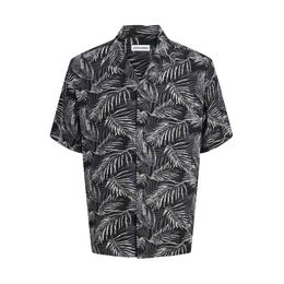 Jack & Jones Jack & Jones Hemd 'JJEJEFF' Herren Gr&ouml;&szlig;e M grau / schwarz / wei&szlig;