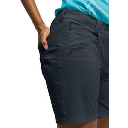 Maier Sports Damen Funktionsshorts "Lulaka Shorts"graphit, Gr. 48, 90% Polyamid, 10% Elasthan, Hosen, Damen Shorts, kurze Wanderhose, Outdoorhose mit